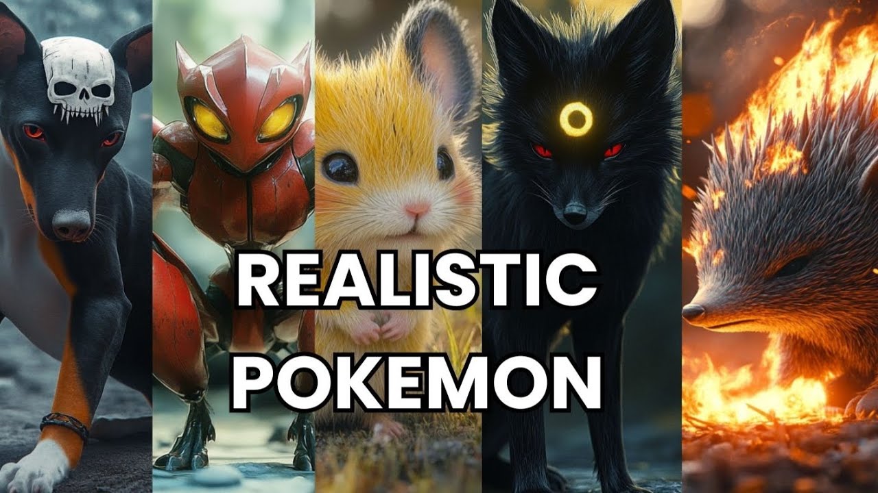 Creating REALISTIC Gen 2 Pokémon with Ai! - YouTube