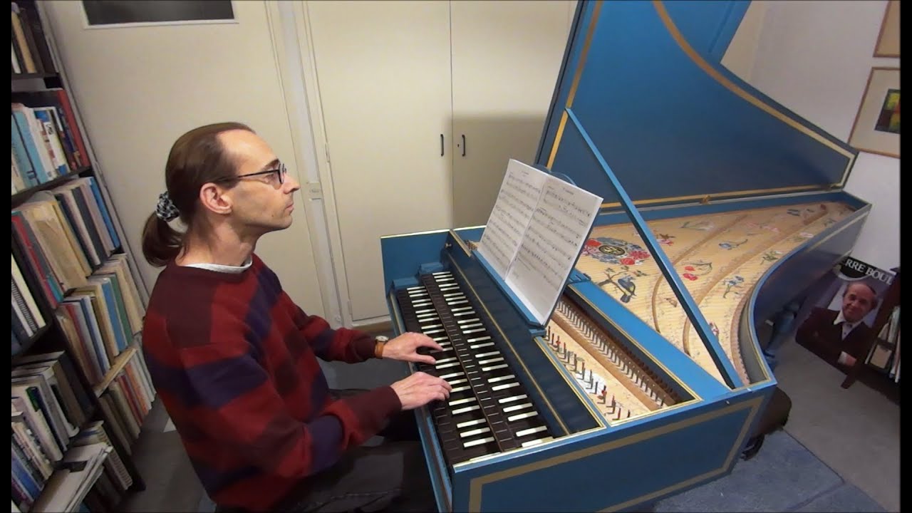 Geoffroy: Suite in d minor – Sarabande. John Moraitis, harpsichord ...