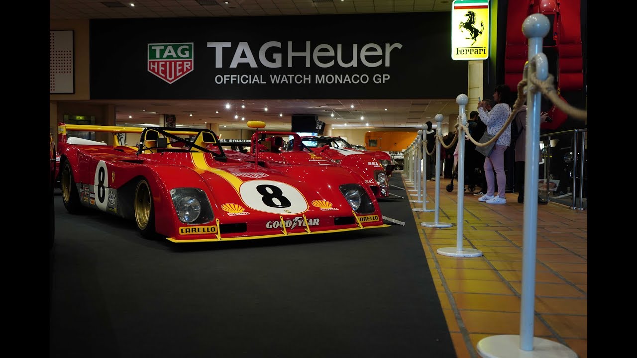 Expo Collection Ferrari Musée Auto Monaco - YouTube