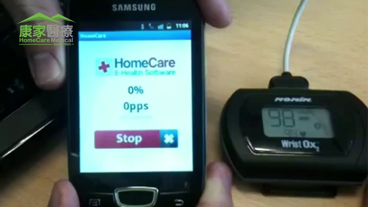 The HomeCare Medical Ltd - Nonin WristOx2 3150 Pulse Oximeter Android ...