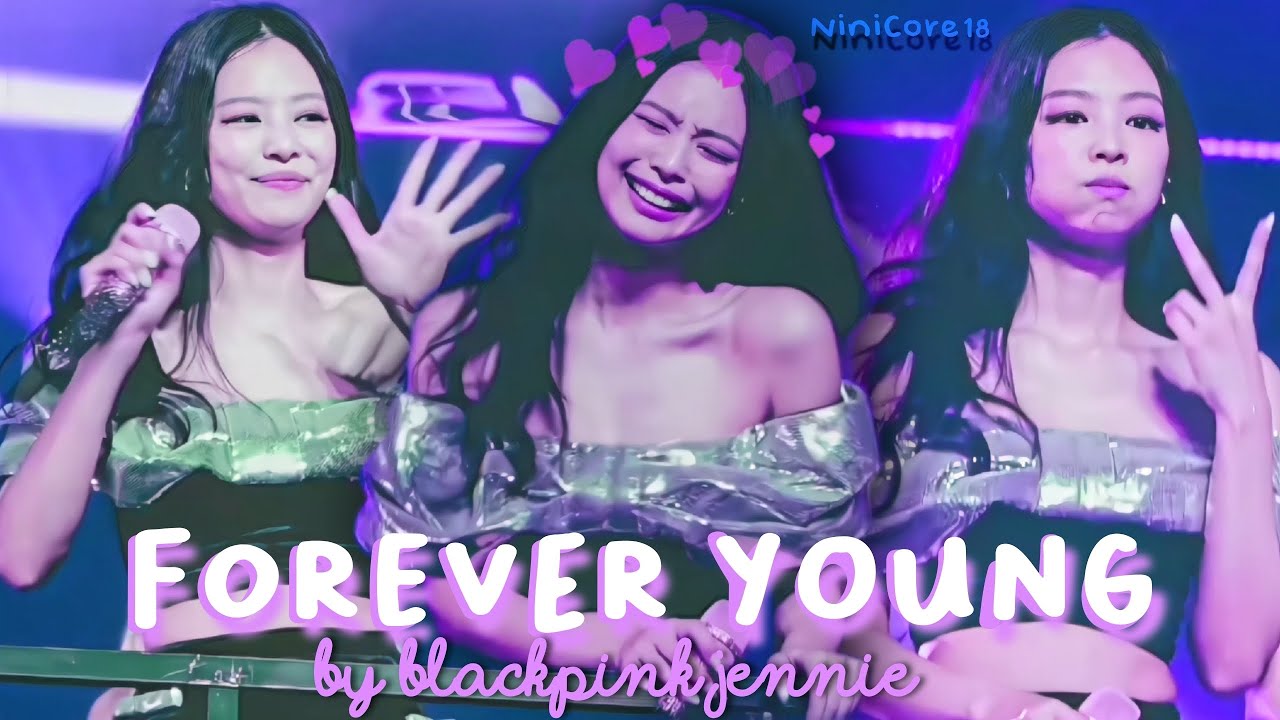 BLACKPINK Jennie 'Forever Young' BORNPINK FINALE @SEOUL 4k TWIXTOR ...
