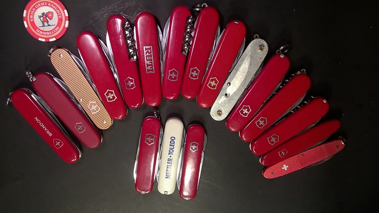 Victorinox Swiss Army Knives - 84mm Collection - SAK video #50 - YouTube