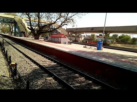 Bikaner Intercity Departure from Loharu Junction - YouTube