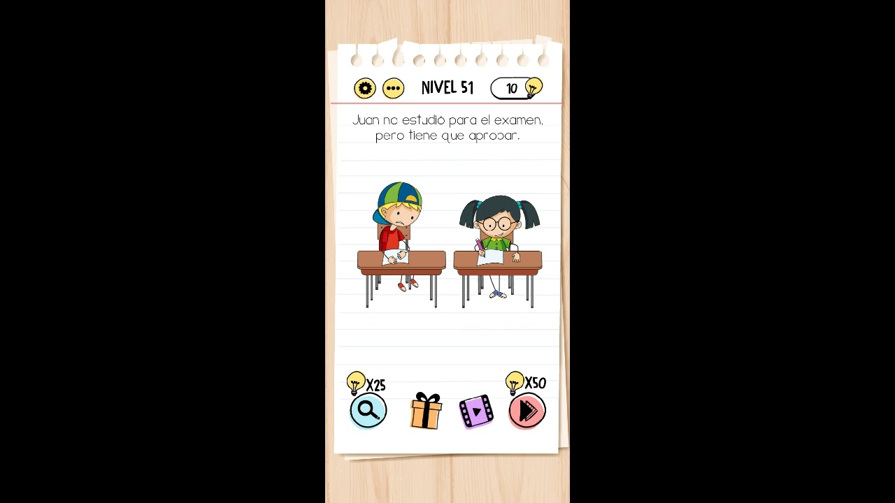 BRAIN TEST - Soluciones. Nivel 51, 52, 53, 54, 55, 56, 57, 58, 59 y 60 ...