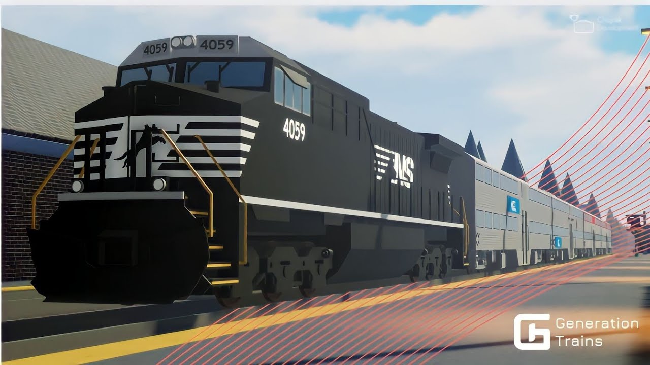 GENERATION TRAIN || MENCOBA KERETA CEPAT - YouTube
