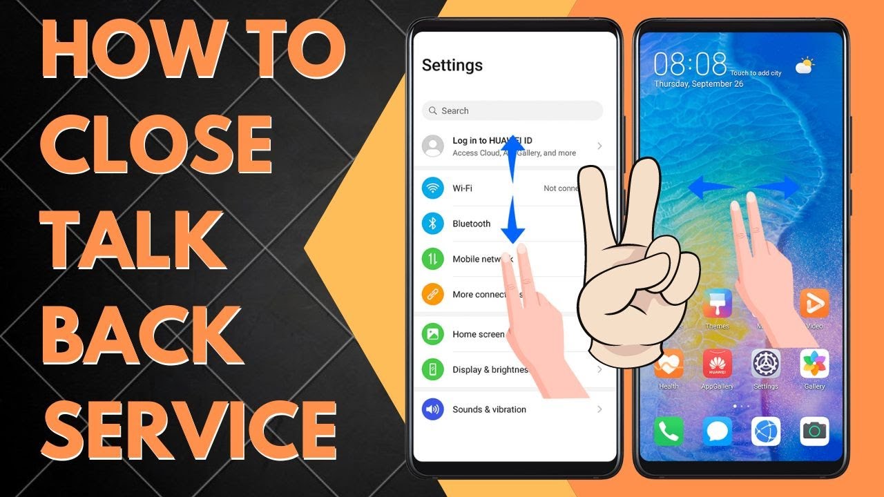 How to deactivate your talkback services |Today Tech| - YouTube