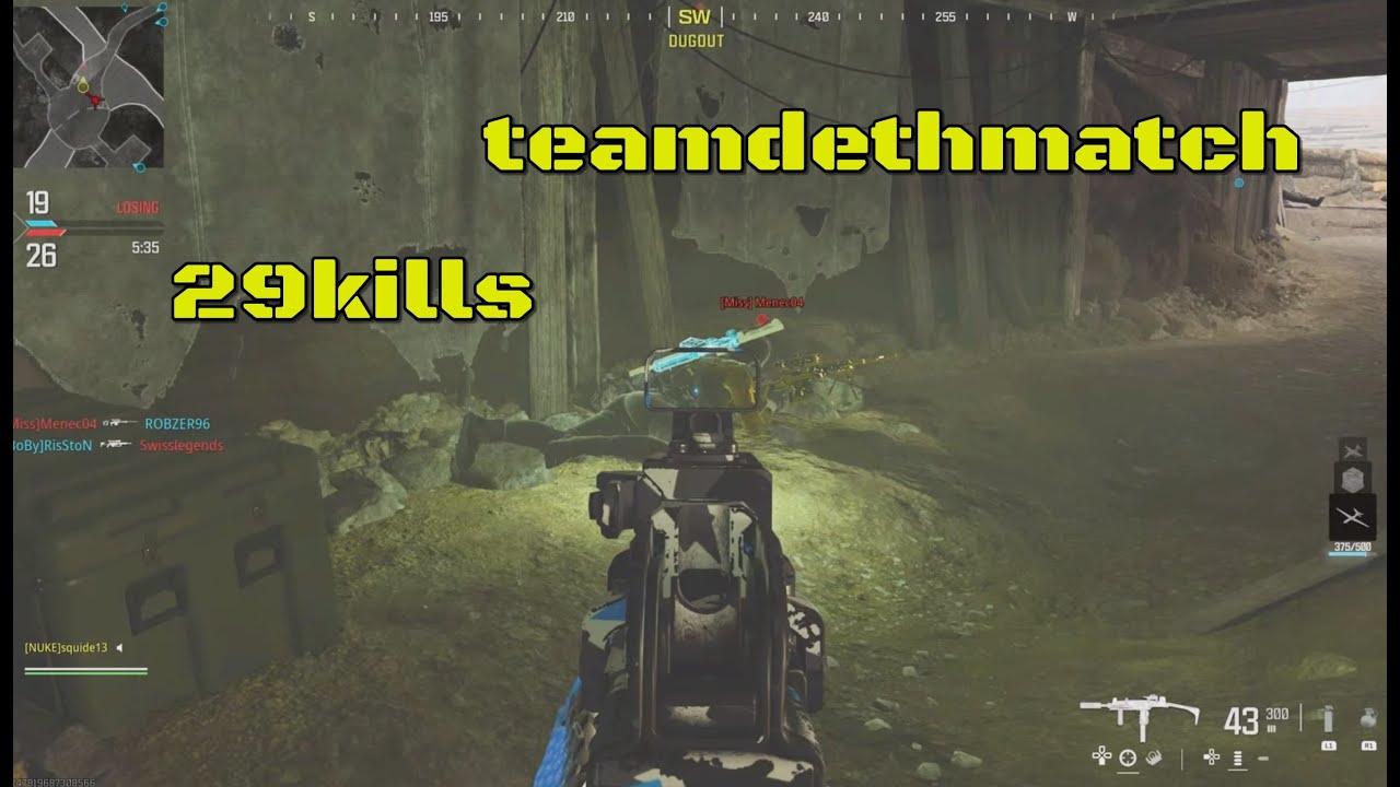 COD MWIII TDM 29KILLS ON WASTELAND - YouTube
