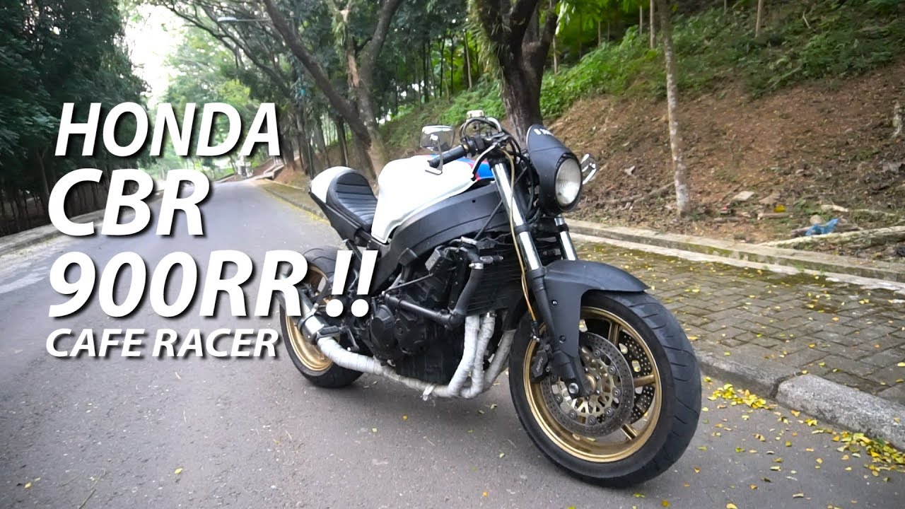 Honda CBR900RR Fireblade 1998 First Ride | CAFE RACER MODIFIED! KEREN ...