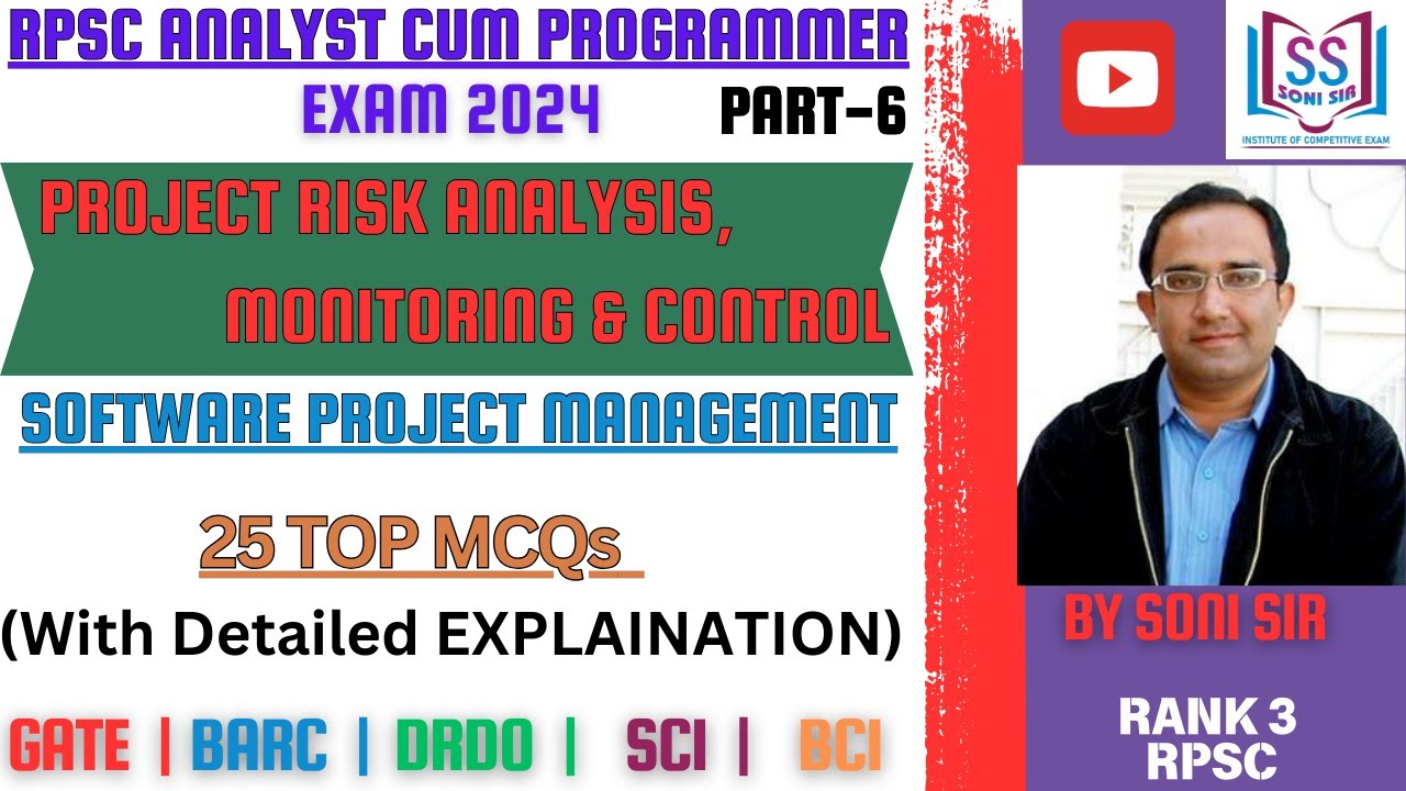 PROJECT RISK ANALYSIS, MONITORING & CONTROL |SOFTWARE PROJECT ...