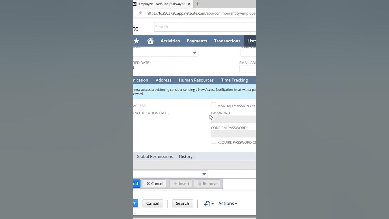 How to Grant User Access in NetSuite - YouTube