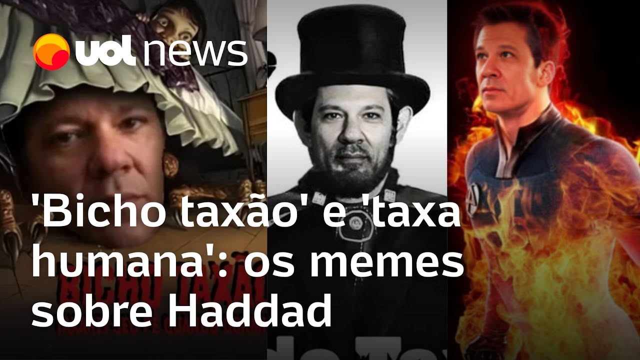 Haddad vira meme: o que está por trás de posts como 'bicho taxão' e ...