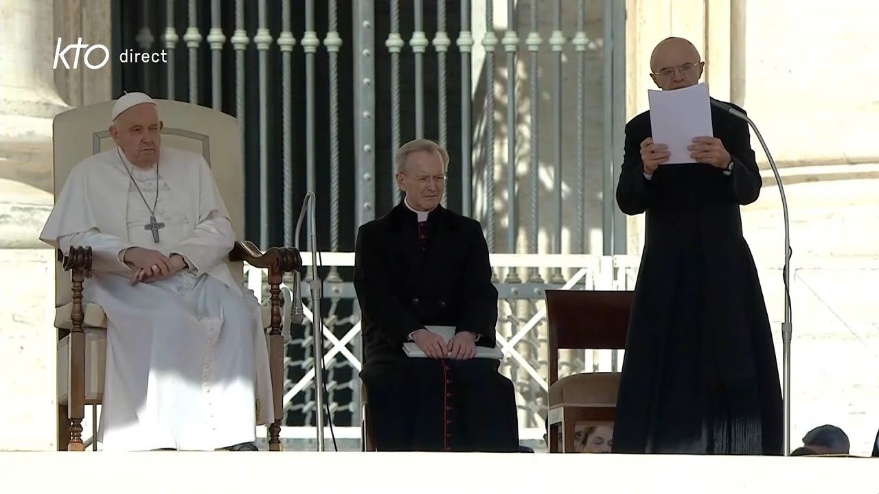 Audience générale du 20 mars 2024 - La prudence - YouTube