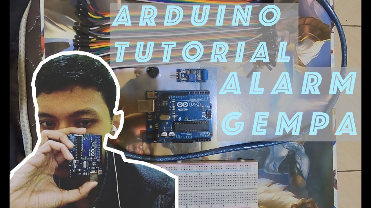membuat alarm gempa dengan Arduino - YouTube