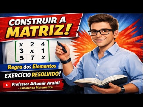 Construir a MATRIZ - Segundo Regra imposta aos Elementos da Matriz ...