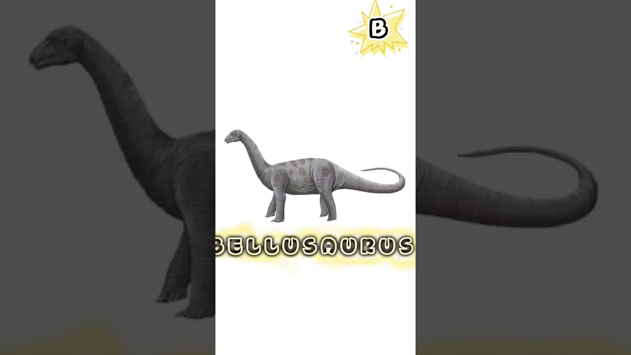 LEARN DINOSOUR NAME WITH ALPHABET 'B' | DINOSOUR FOR KIDS #shorts # ...