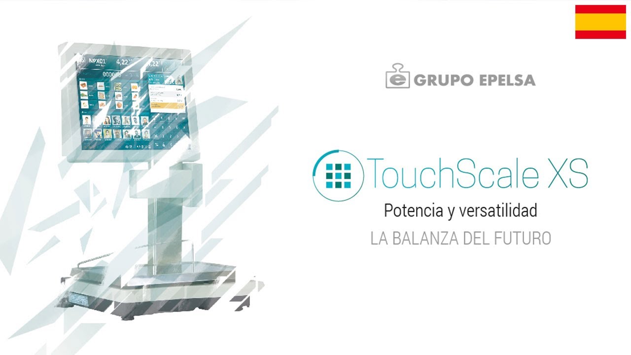 Balanza táctil TouchScale XS - YouTube