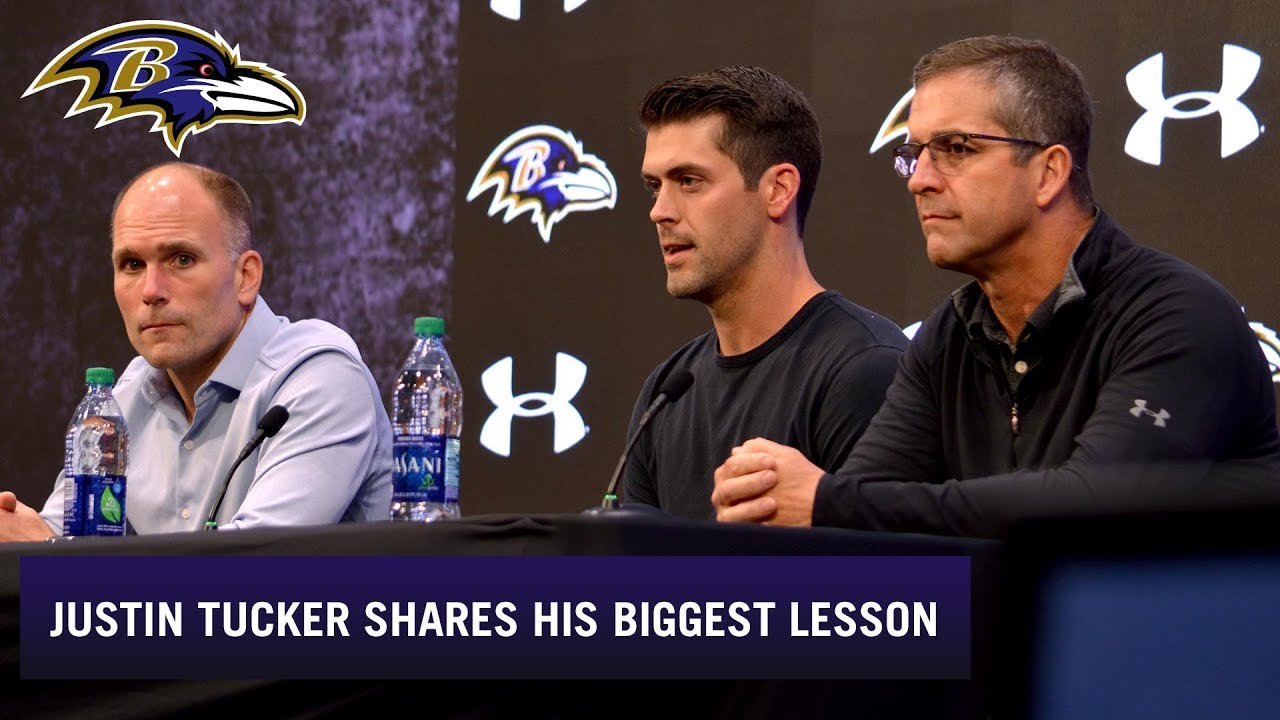Justin Tucker Talks Turning His Biggest Miss Into a Great Learning ...