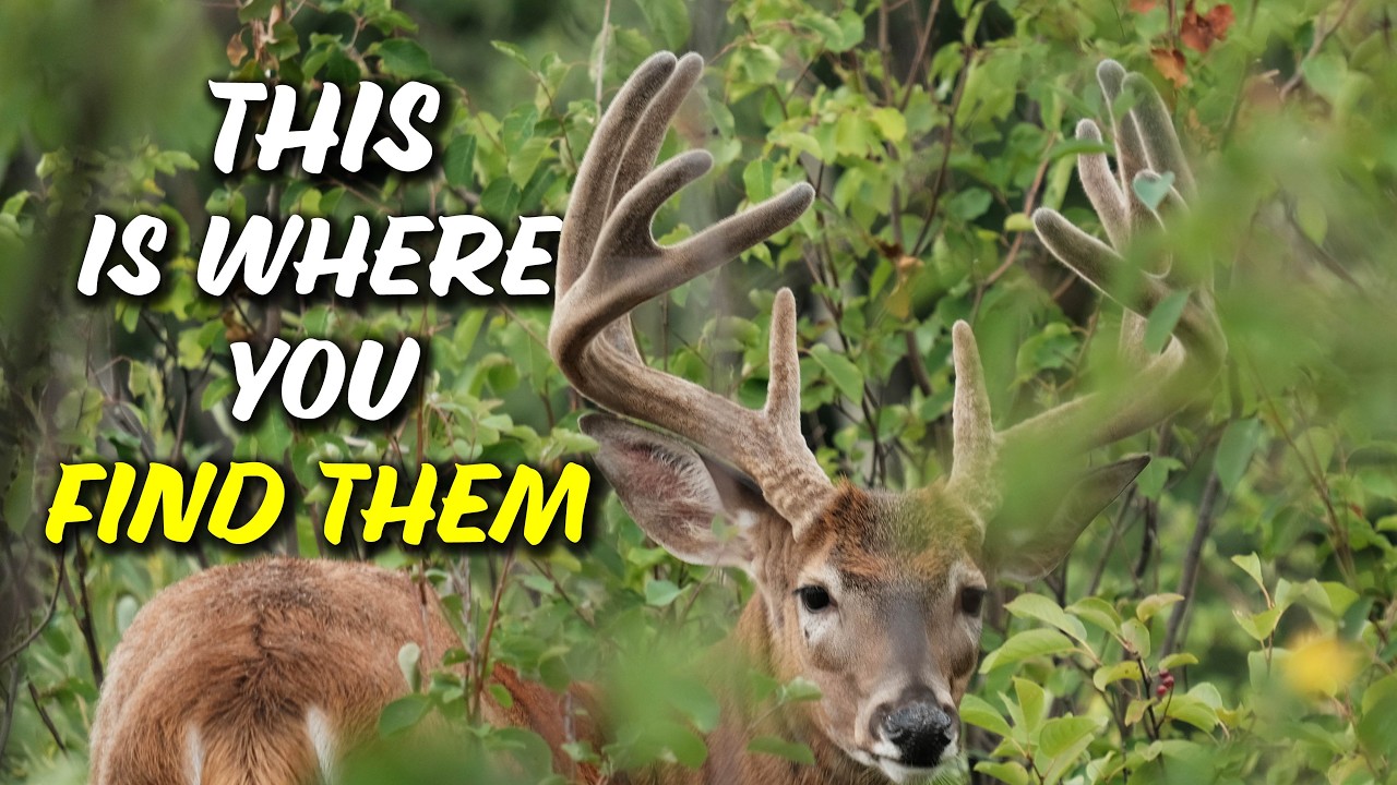 This is what a big buck looks for in early fall. - YouTube