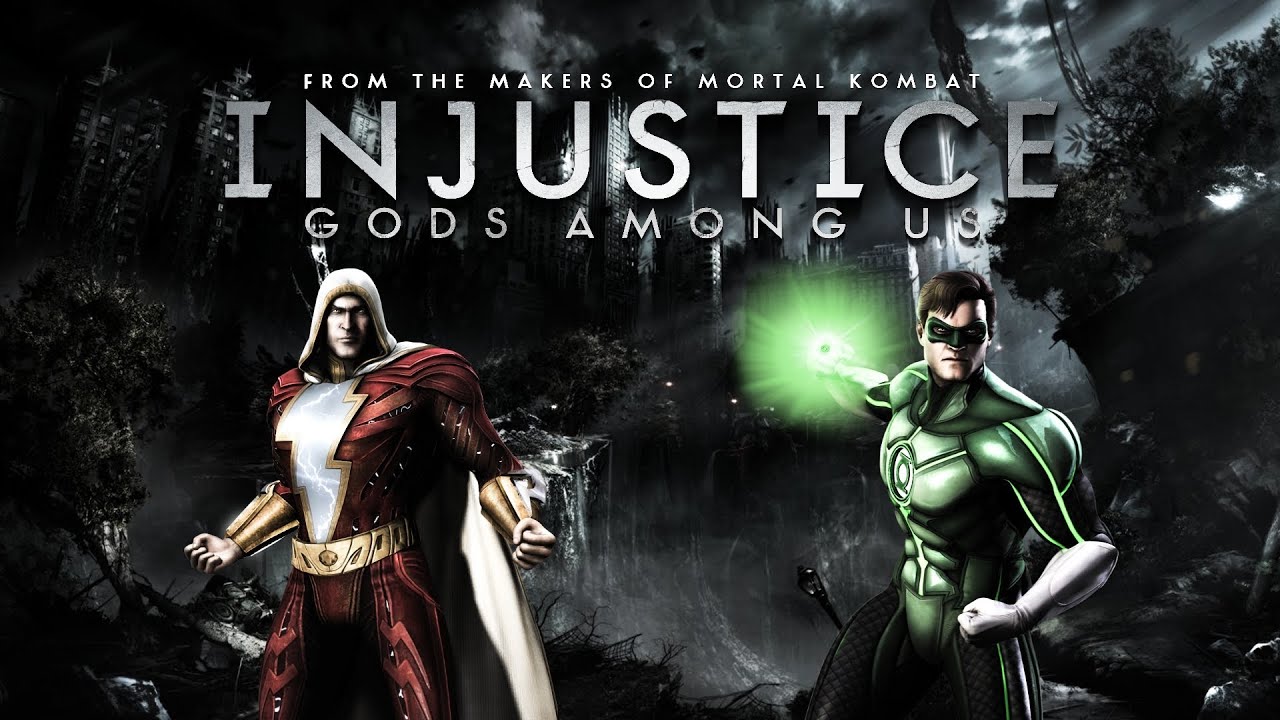 Injustice Gods Among Us Shazam (Regime) vs Green Lantern Gameplay - YouTube