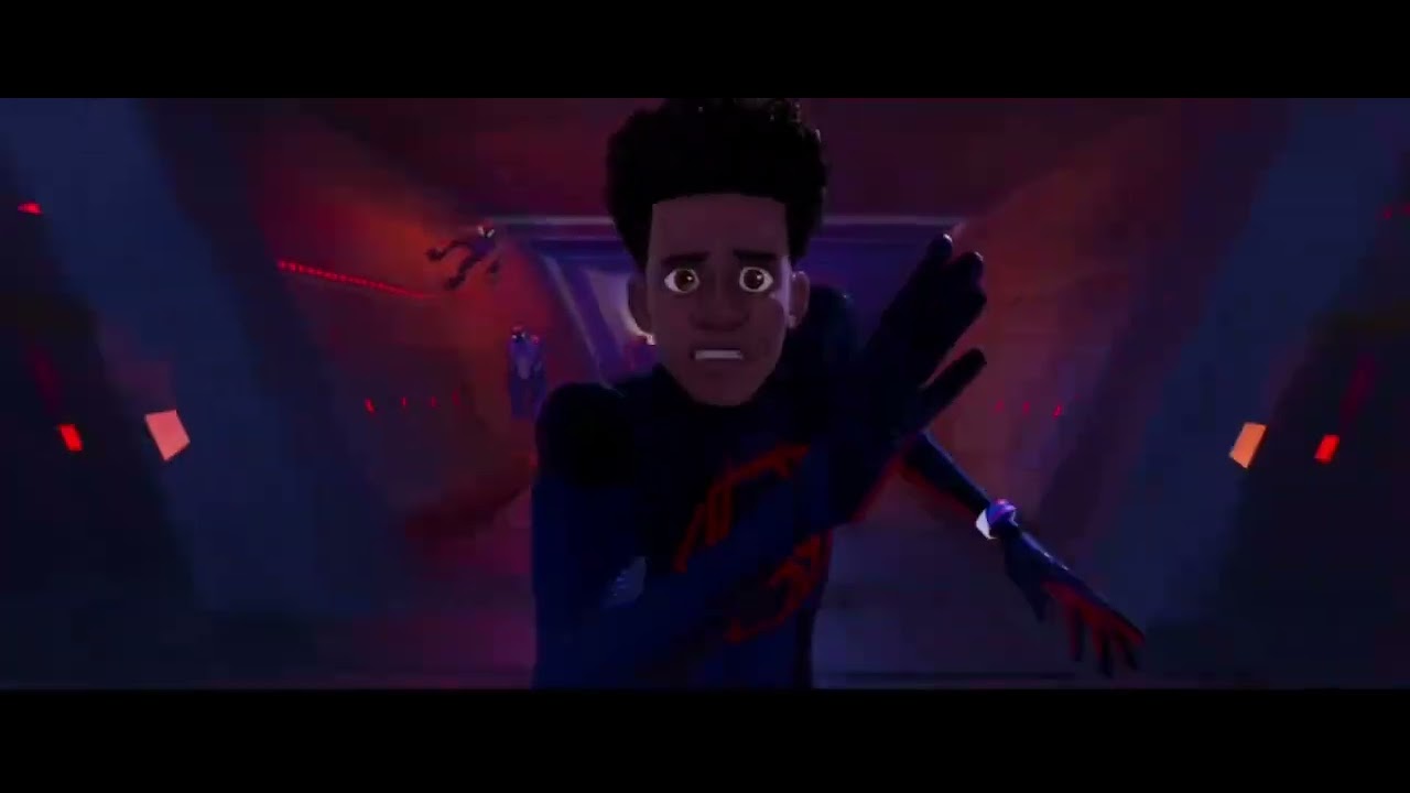 Stress by Justice over the Chase Scene from Across The Spider-Verse ...