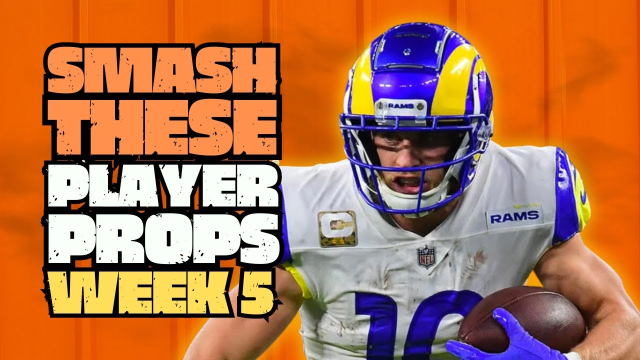 Week 5 NFL Player Props | Week 5 Fantasy Football | Fantasy Football ...