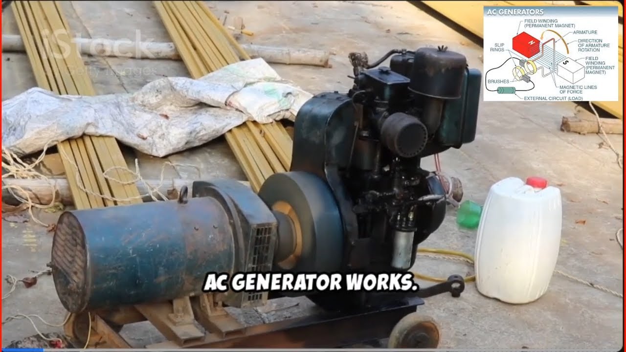 How Does AC Generators Work? - YouTube
