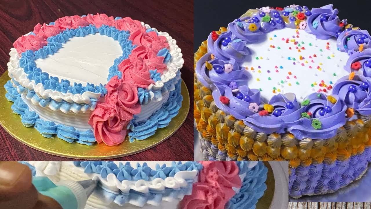 Innovative Cake Decoration: Two Stunning New Designs - YouTube