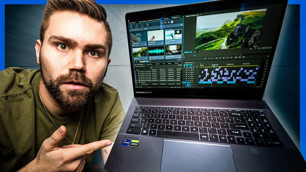 The Best PC Laptop for Creators? | MSI Creator Z16P - YouTube