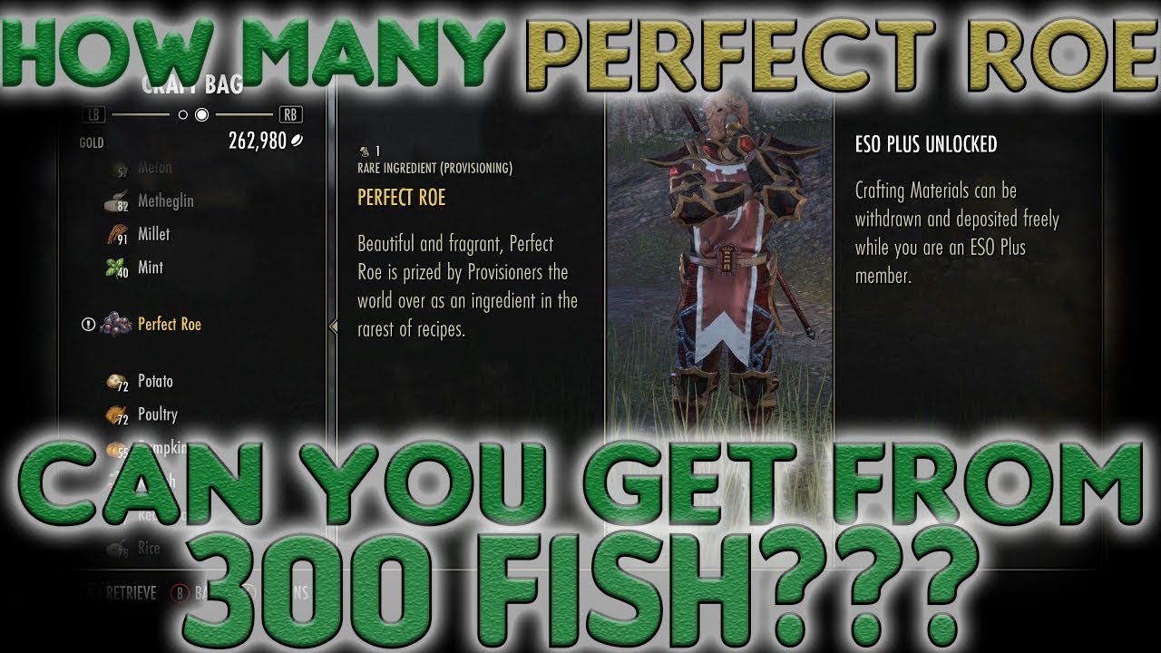 ESO: Is it worth buying raw fish to fillet or fishing for them yourself ...