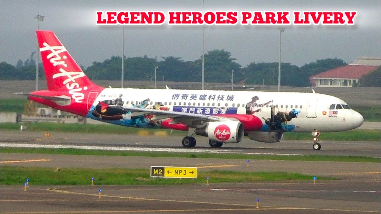 AirAsia Design Mandarin !! Satu-Satunya Pesawat Unik di Bandara ...