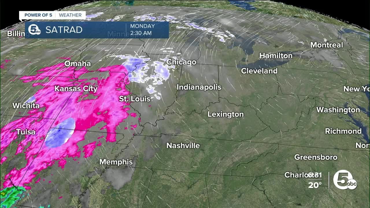 Icy mess heading our way to ruin your Tuesday morning commute - YouTube