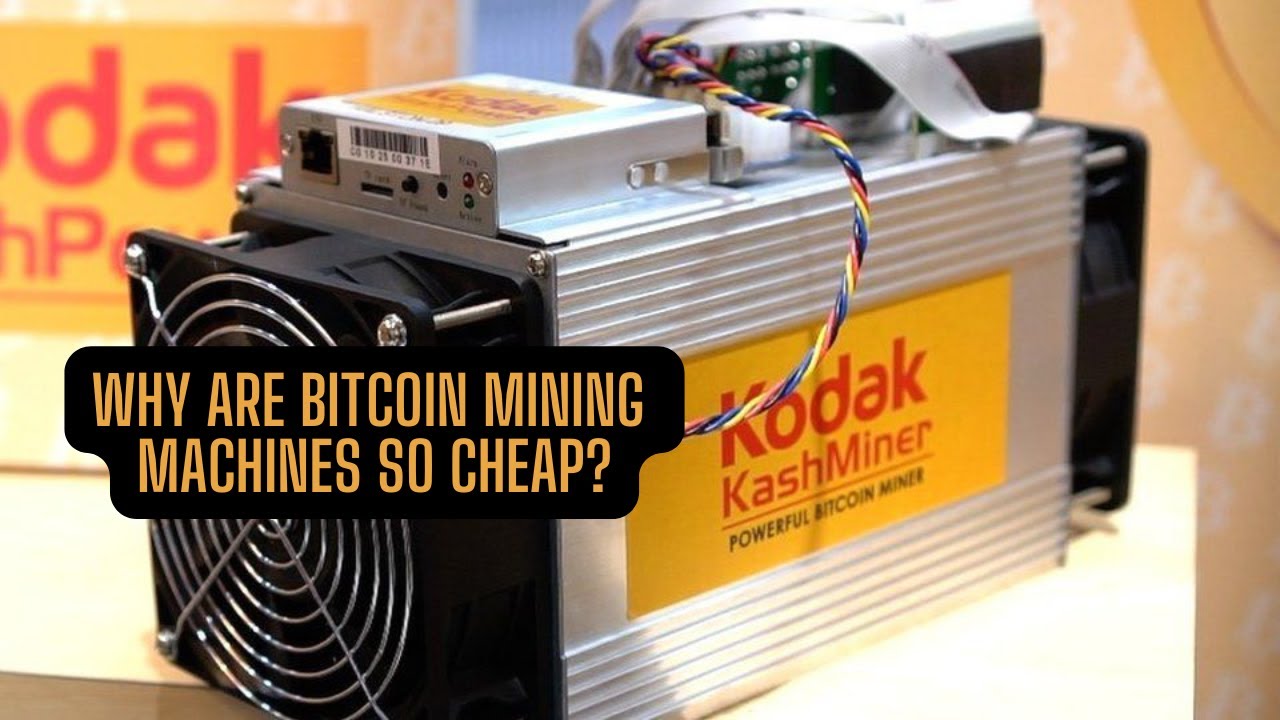 Why Are Bitcoin Mining Machines So Cheap? - YouTube