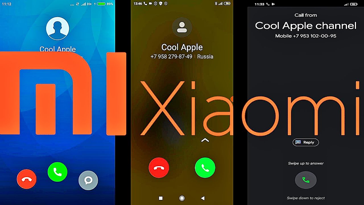Only Xiaomi / Redmi 3 & 6 & 9 screen recording calls - YouTube