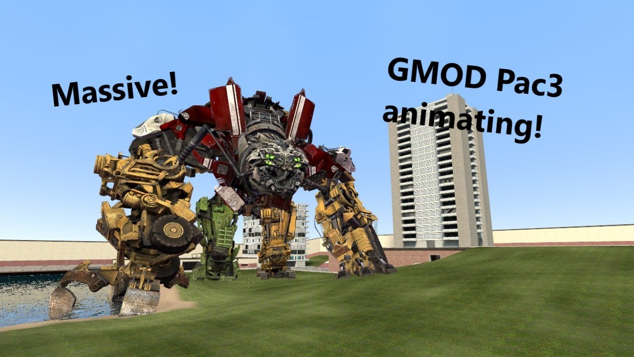 GMOD PAC3 animating and more because i'm bored - YouTube