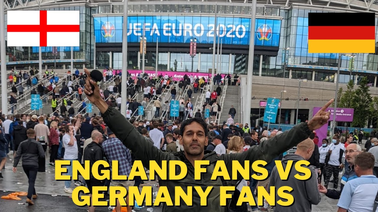 Scotland fan interviews England & Germany fans! #Euro2020 - YouTube
