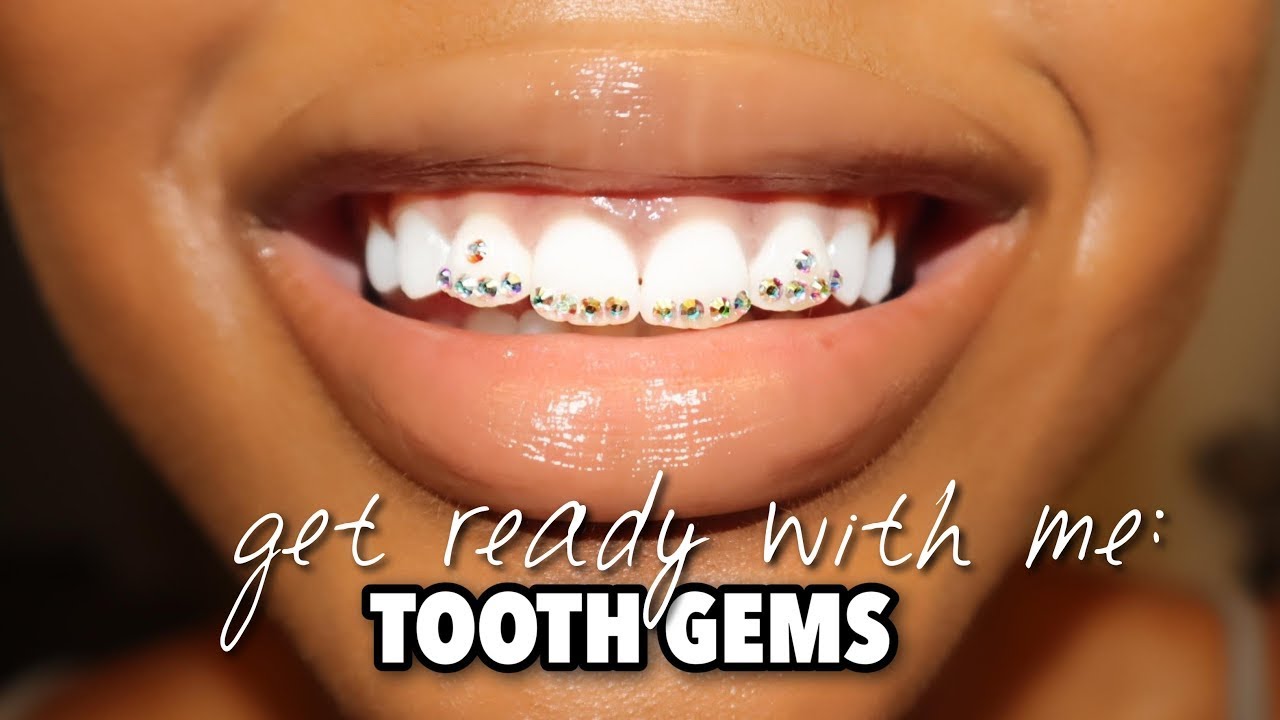 DIY Tooth Gems with me: Cute design to try at home - YouTube