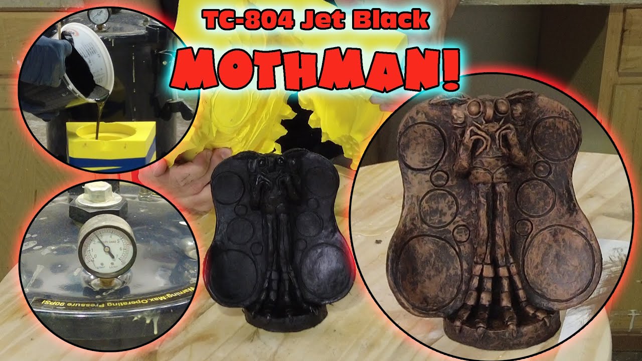 Resin Casting Tutorial: Pressure Casting With TC-804 Jet Black - YouTube