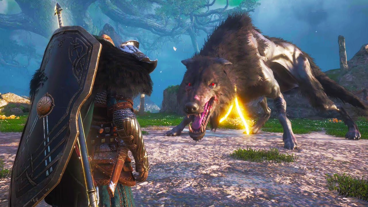 Assassin's Creed Valhalla - Fenrir Boss Fight - YouTube