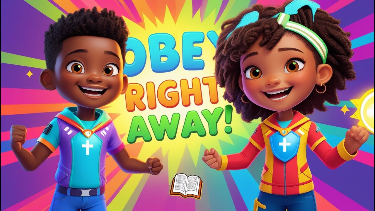 Obey Right Away | Bible Song for Kids About Obedience to God ...