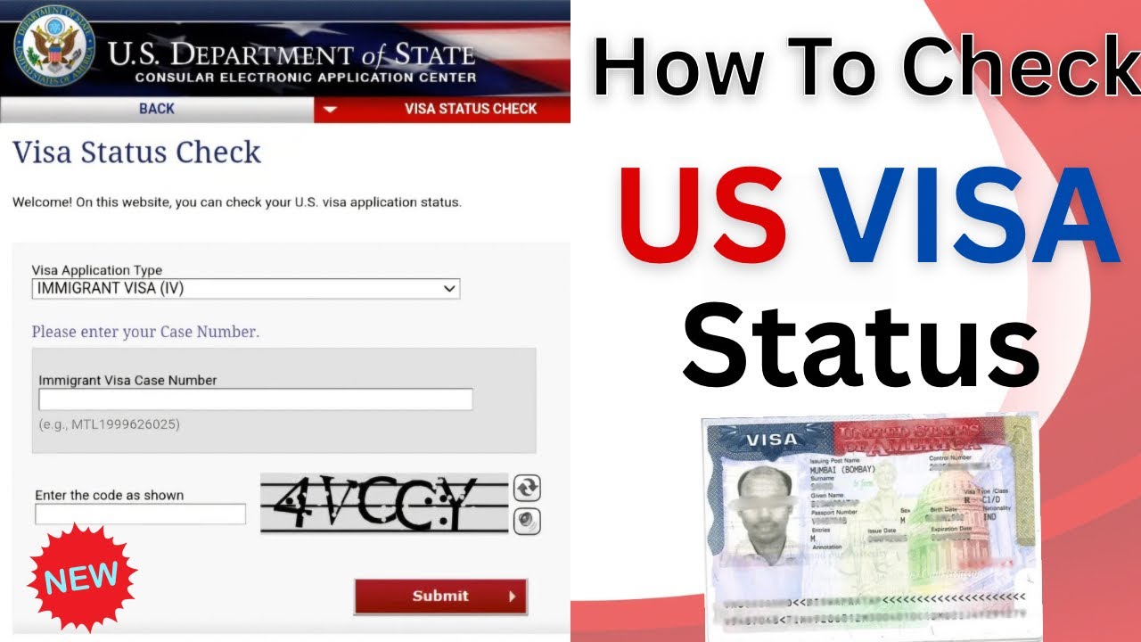 How to track your C1D visa status || Track US Nonimmigrant visa - YouTube