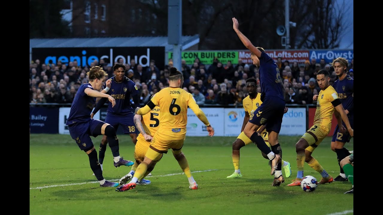 Sutton United 2-1 AFC Wimbledon 📺 | Unbeaten Run Ended | Highlights 🟡🔵 ...