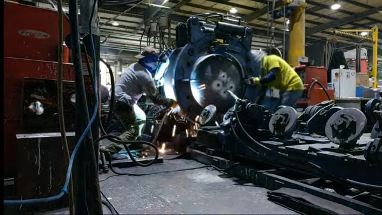 Day 2 Cooking Gas Tank Making - 450 Liters Capacity - Mass Production ...