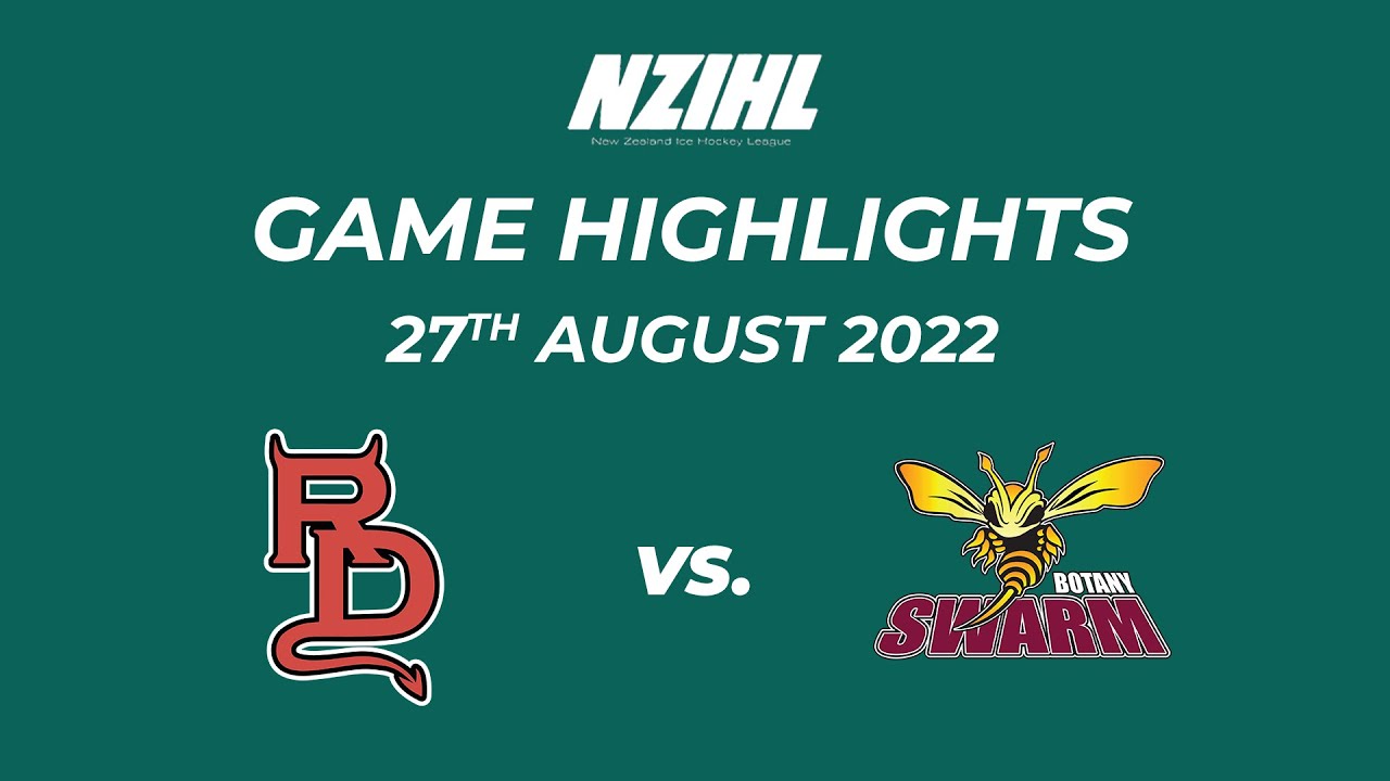 Game Highlights: Canterbury Red Devils vs. Botany Swarm - NZIHL 27th ...