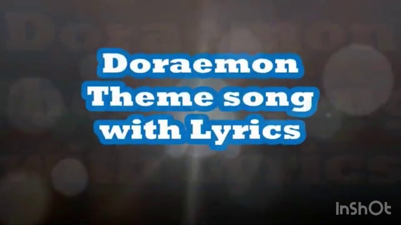 Doraemon theme song with lyrics - YouTube
