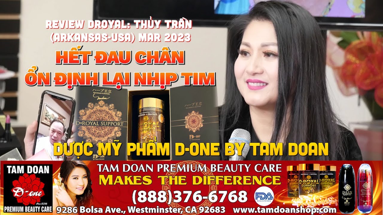 Hết Đau Chân Ổn Định Tim Khỏe Ngủ Ngon Dược Mỹ Phẩm D One By Tam Doan 888376 6768