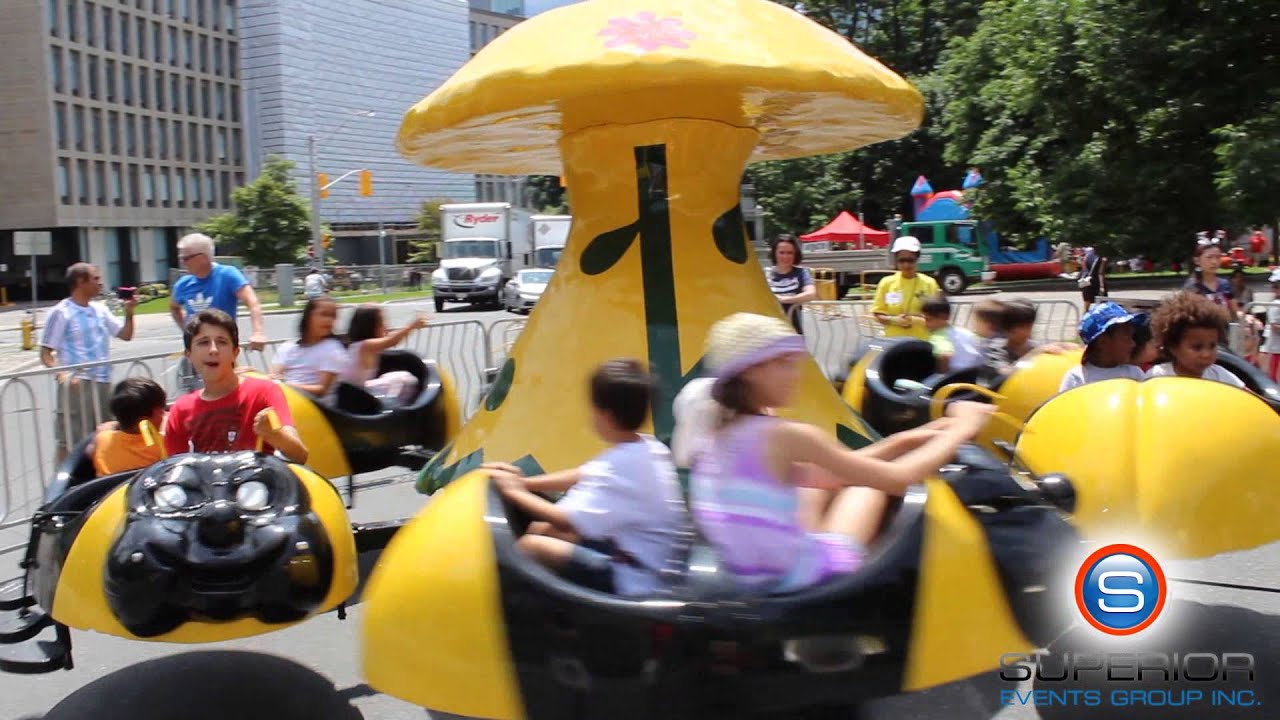 Bumble Bee Ride Event Rental Toronto - YouTube