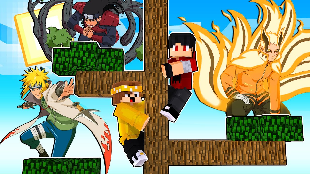 NÃO CAIA DA ÁRVORE DOS HOKAGES NO MINECRAFT! ‹‹ P3DRU ›› - YouTube
