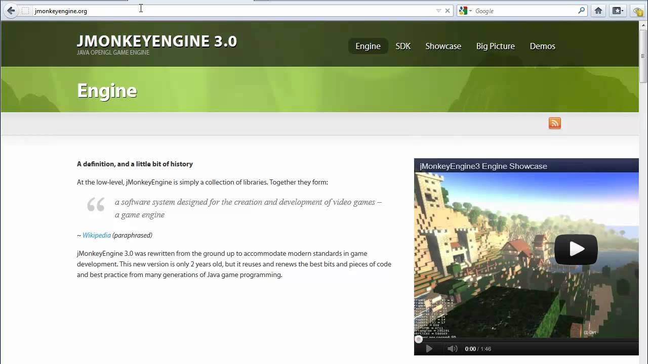 [Tutorial] What is the jMonkeyEngine? - YouTube
