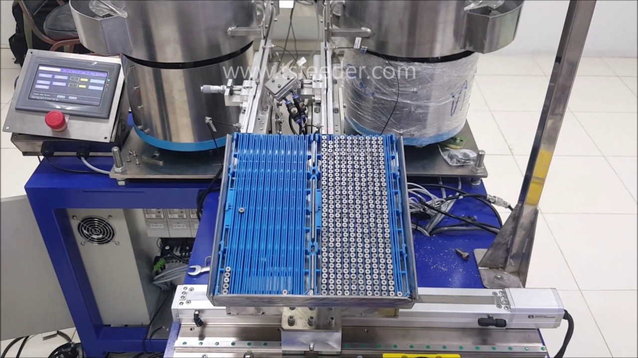 Automatic Part filling to Tray - Automation Machine by TSFeeder ...