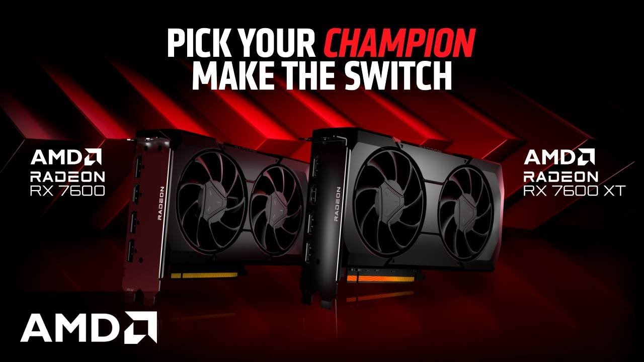 More Performance. More Gaming. | AMD Radeon™ RX 7600 Graphics - YouTube